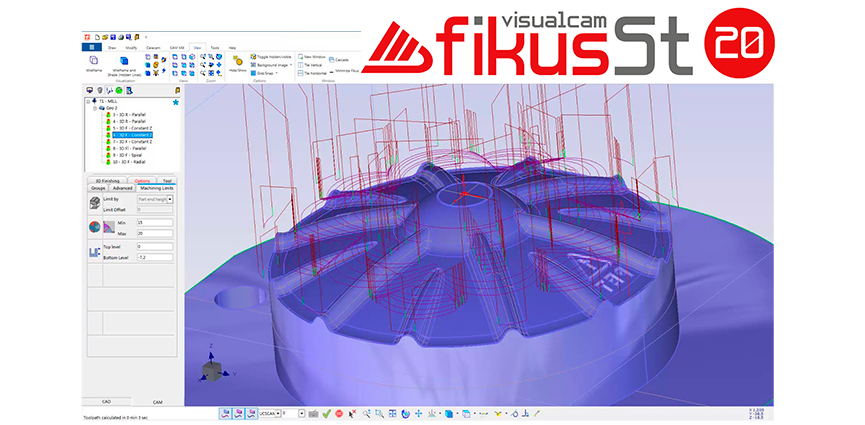 Cimatech presenta el nuevo FikusSt 20. El CAD/CAM especialmente desarrollado para el taller ...