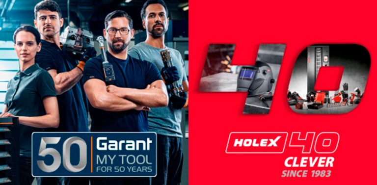 Hoffmann Group. Aniversario de las marcas de herramientas GARANT y HOLEX - PEDECA Press